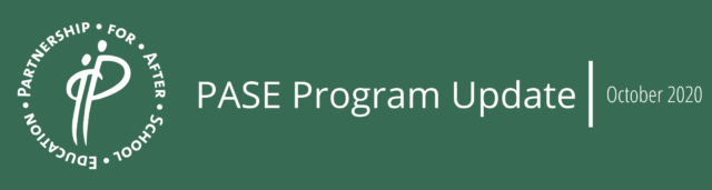 PASE Program Update | October 2020 | PASE
